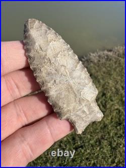 Rare Native American Dalton Hemphill Arrowhead Point | Rare Native American
