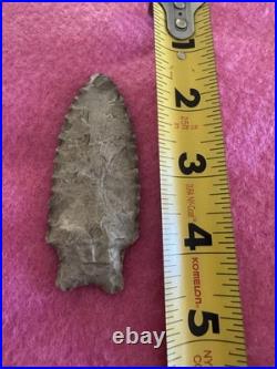 Rare Native American Dalton Hemphill Arrowhead Point | Rare Native American